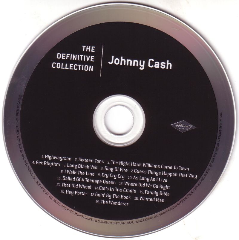 Johnny Cash The Definitive Collection : CD | CD Covers | Cover Century ...